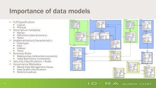 Quack Chat: Diving into Data Governance | PPT