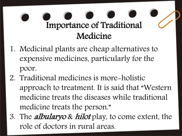 Medical Quackery and Traditional Medicine. | PPTX