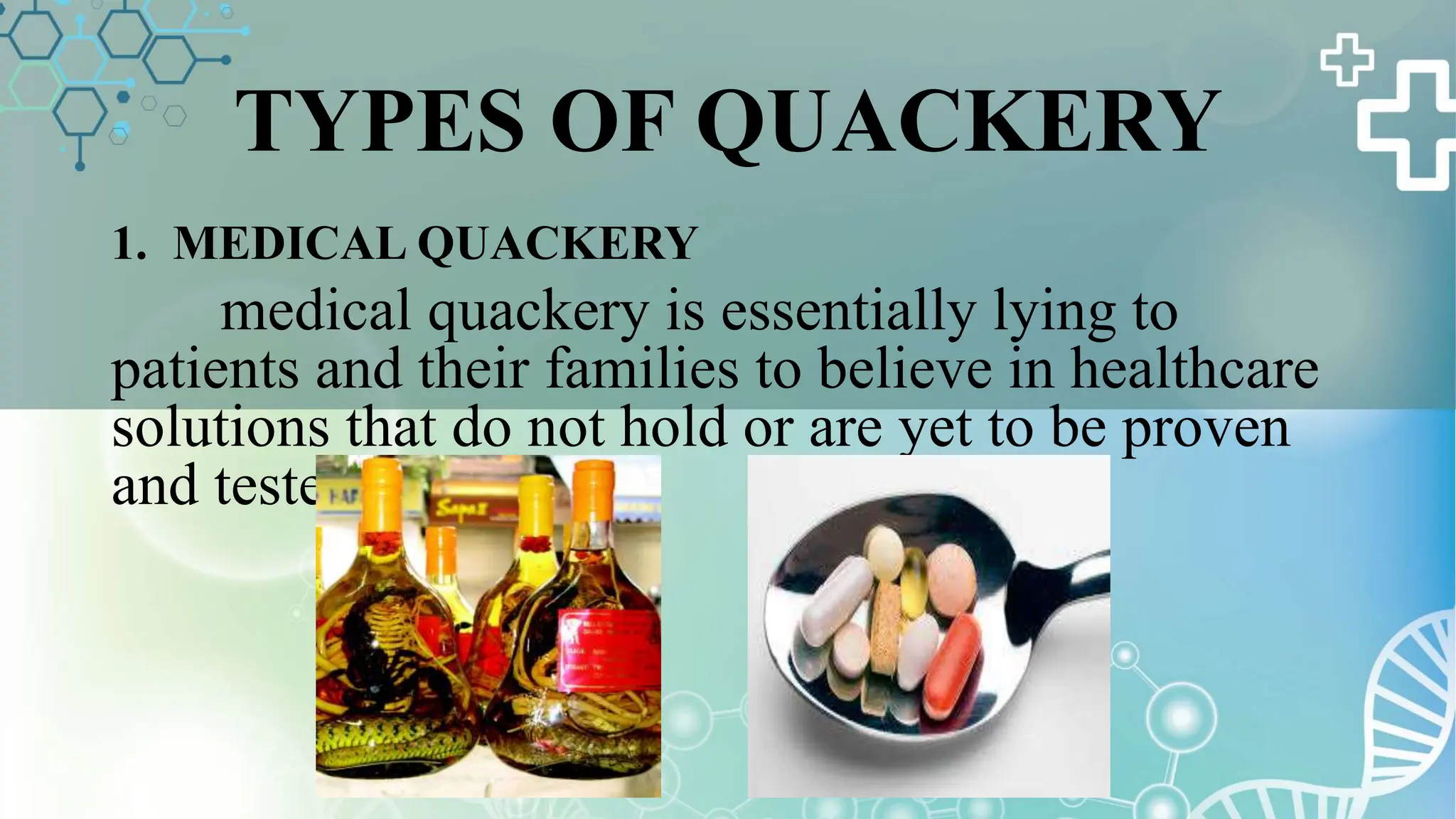 QUACKERY mapeh 10 health lesson ......pptx