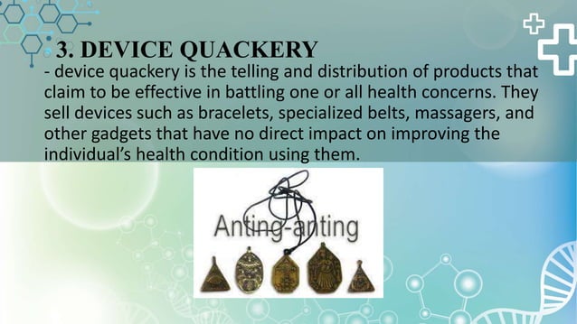 QUACKERY mapeh 10 health lesson ......pptx