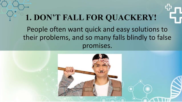 QUACKERY mapeh 10 health lesson ......pptx