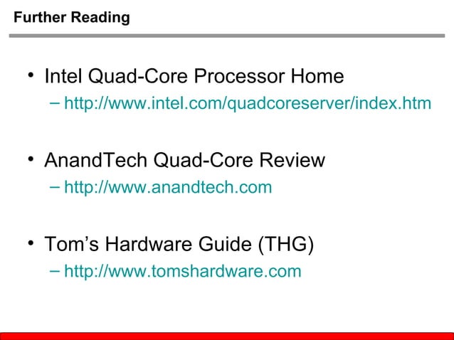 Quad Core Processors - Technology Presentation | PPT