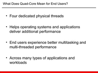 Quad Core Processors - Technology Presentation | PPT