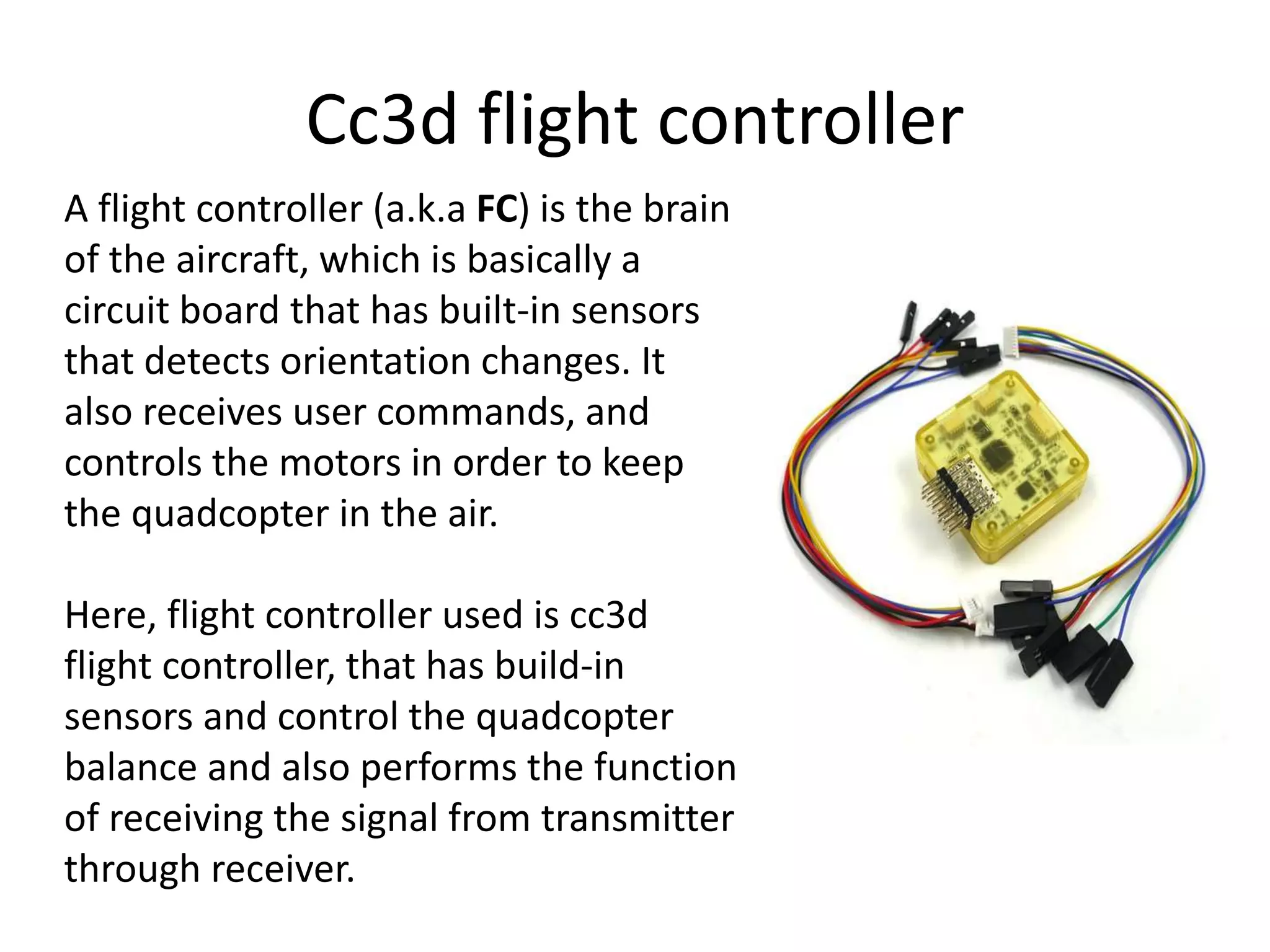Quadcopter ppt | PPTX