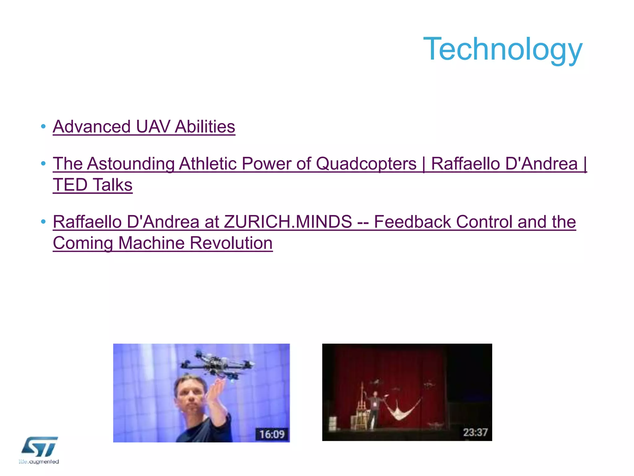 Introduction to Quad-copters, Drones | PPTX