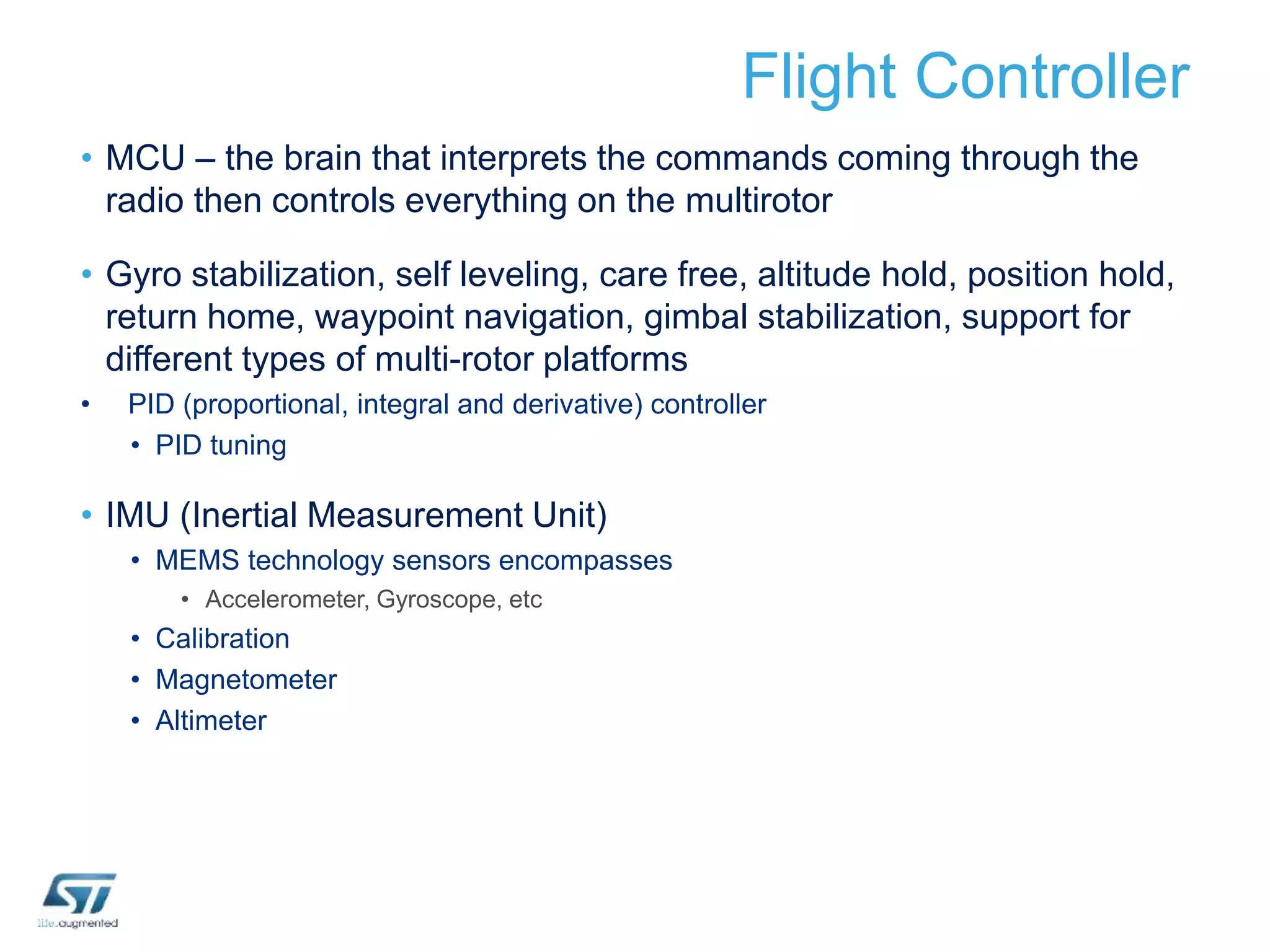 Introduction to Quad-copters, Drones | PPTX