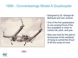 Introduction to Quad-copters, Drones | PPTX