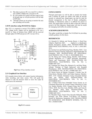 Quadcopter (uavs) for border security with gui system | PDF