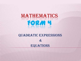 Quad eqn | PPT