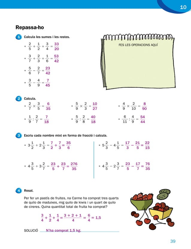 Quadernet Solucions 2n Trimestre | PDF