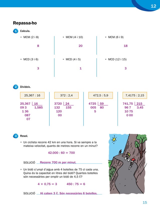 Quadernet Solucions 3r Trimestre | PDF