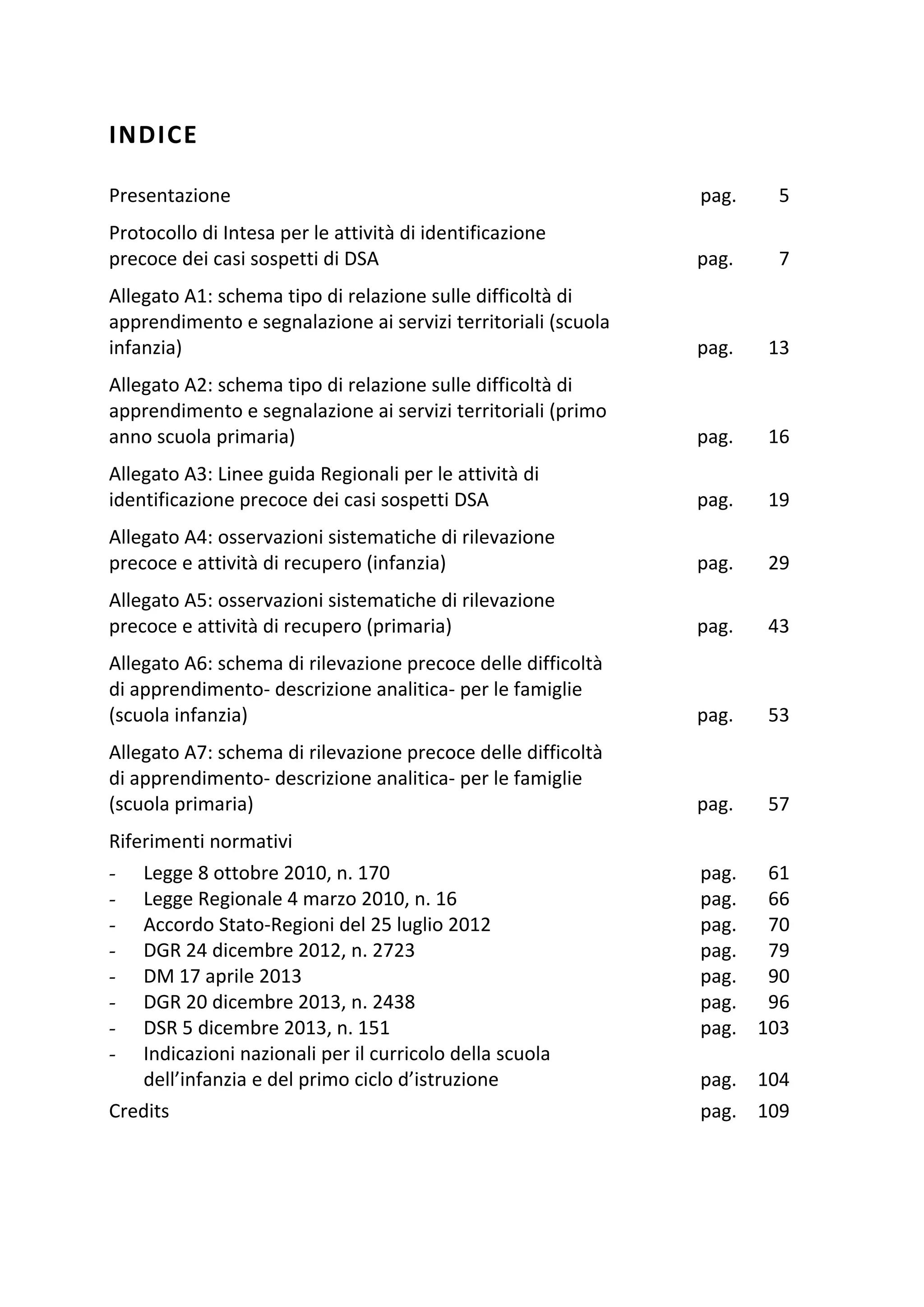 Quaderno operativo DSA | PDF