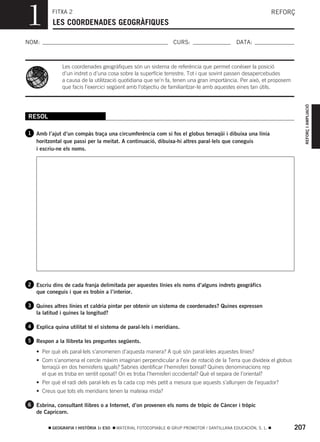 Quadern reforc 1r eso til·ler | PDF