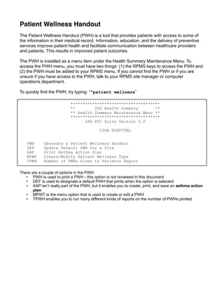 Pharmacy and health literacy handout | PDF