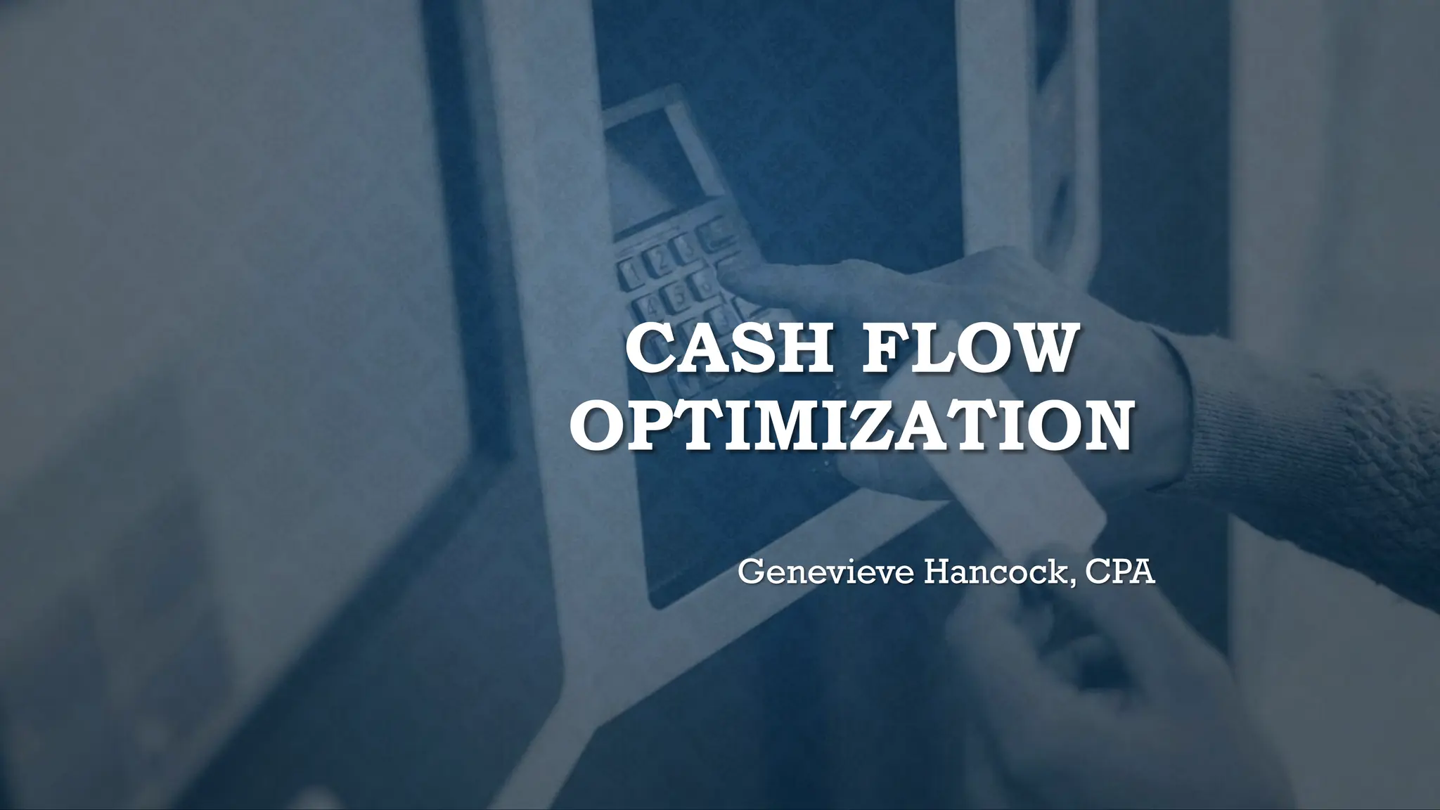 How To Optimize Cash Flow: Your Roadmap To Resilience! | PDF