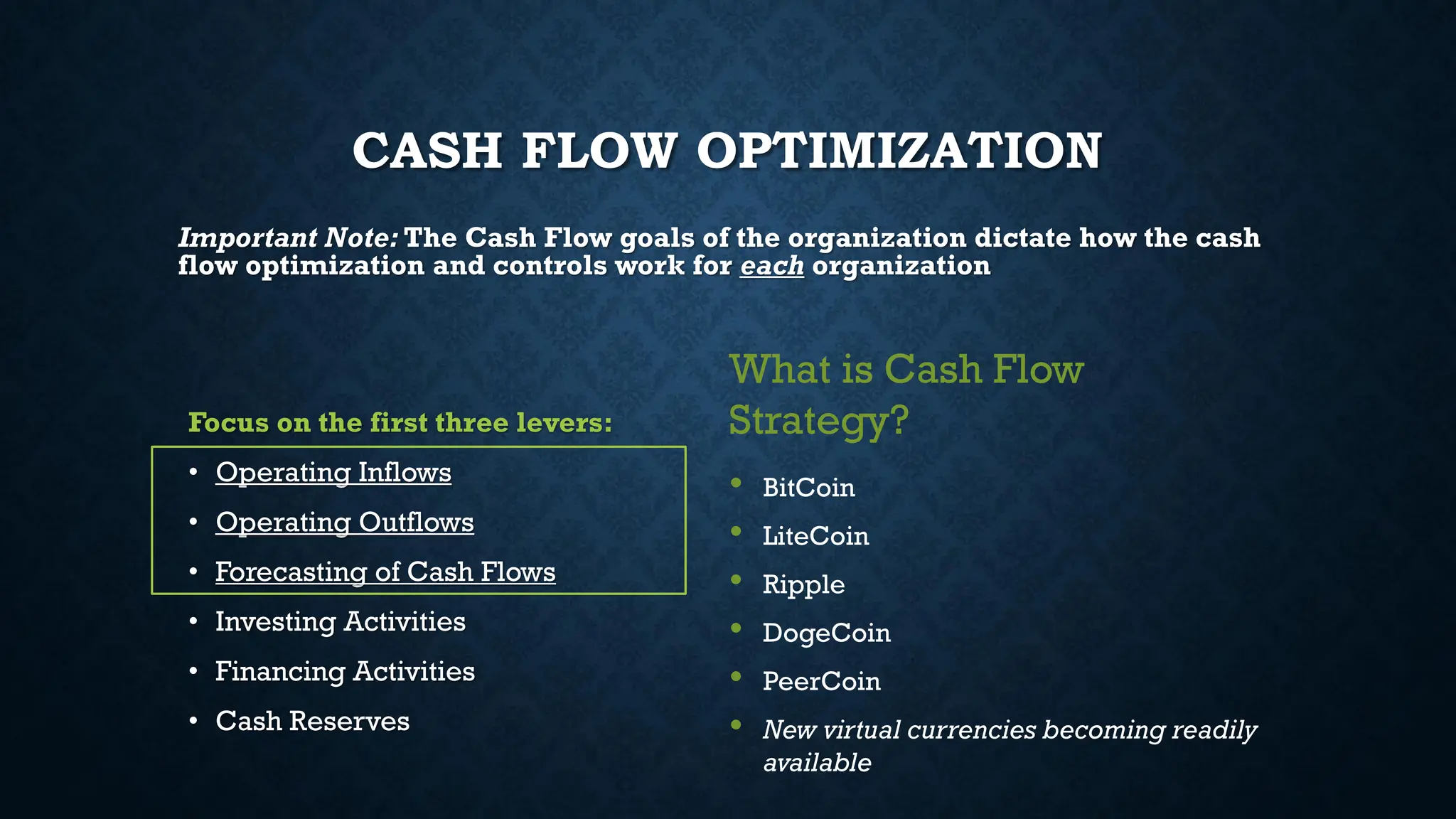 How To Optimize Cash Flow: Your Roadmap To Resilience! | PDF