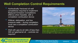 EPA’s NSPS OOOOa(Quad Oa) Rule | PDF