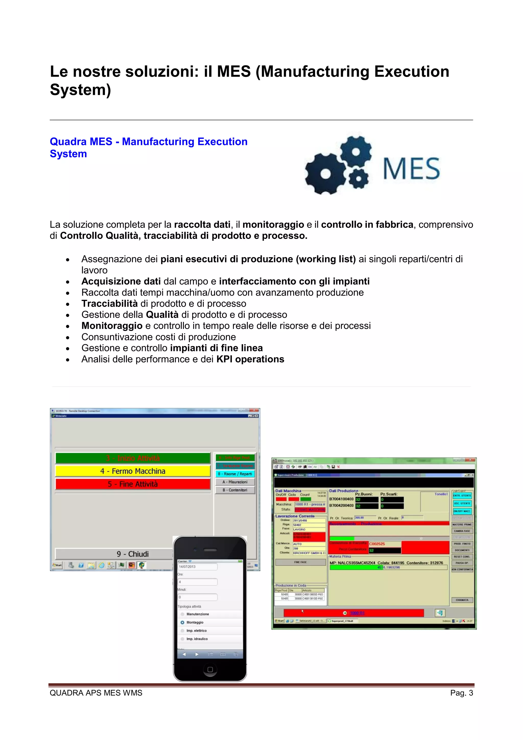 Quadra aps mes wms | PDF