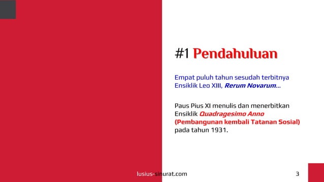 Ensiklik Quadragesimo Anno (Seri-ASG) | PDF