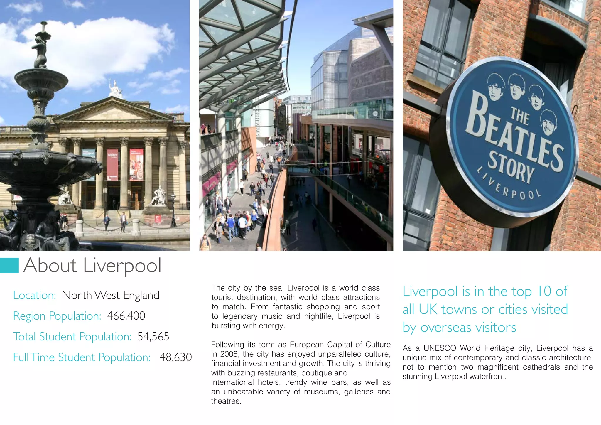 Liverpool Quadrant brochure of student accomodations from Yi, jung jin ...