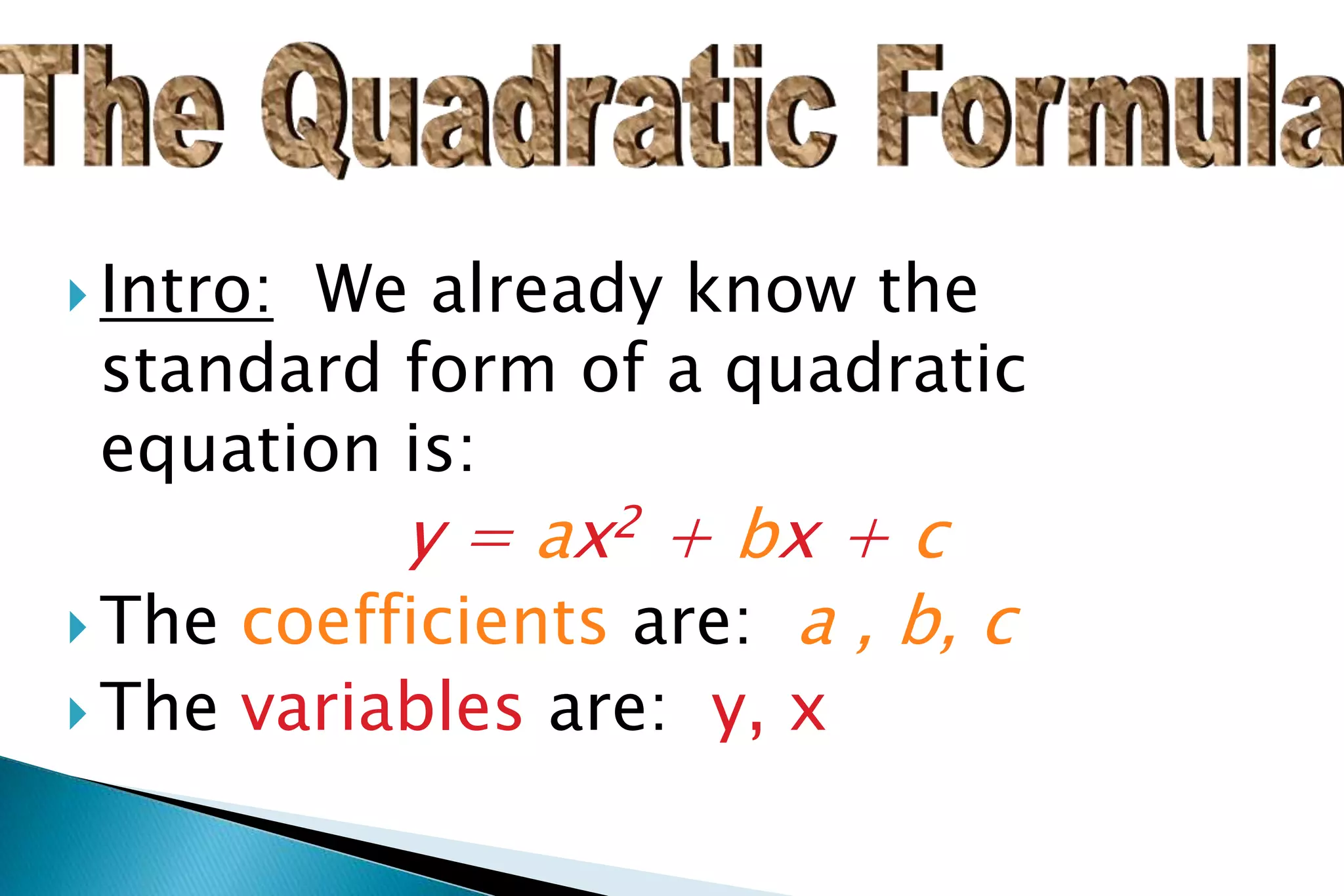 quadratic-formula.ppt