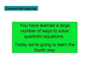 Quadratic Graphs | PPT