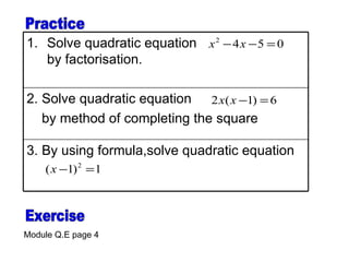 Quadraticequation | PPT
