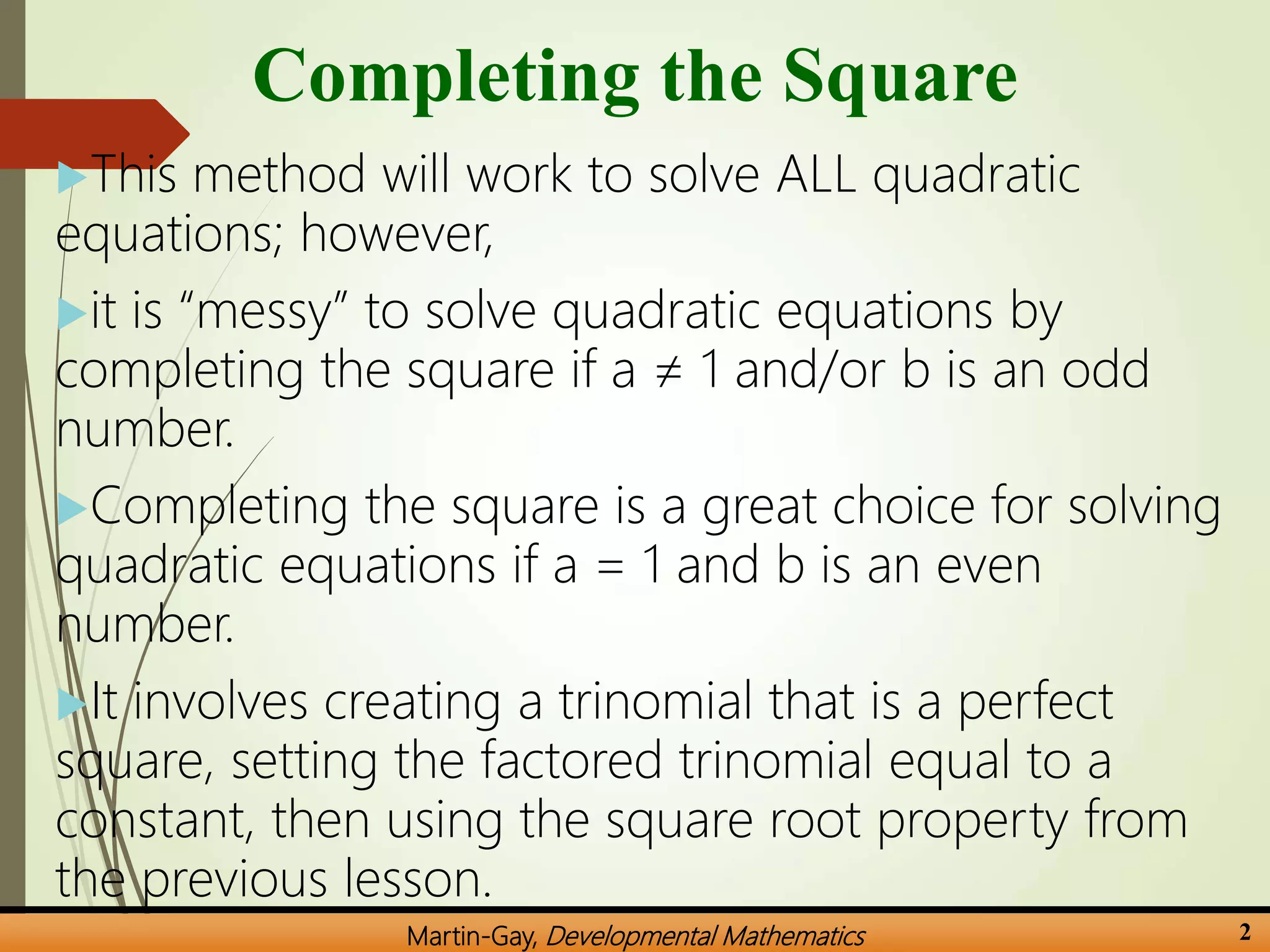 quadratic equation-completing square.ppt