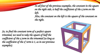 Quadratic equation | PPTX