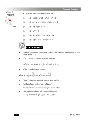 Quadratic equations | PDF