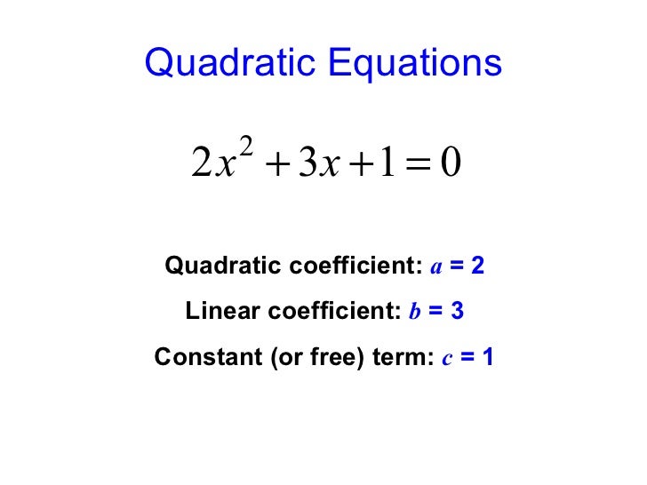Quadratic Equations Use The Formula quadratic-equations-use-the-formula