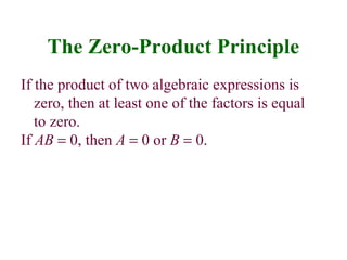 Quadratic equations | PPT