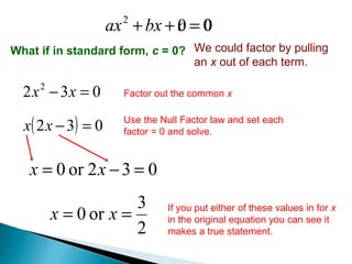 Quadratic equations | PPT