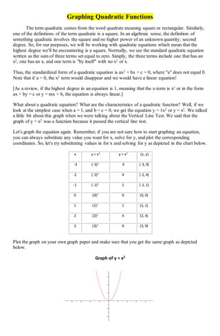 Quadratic equations | DOCX