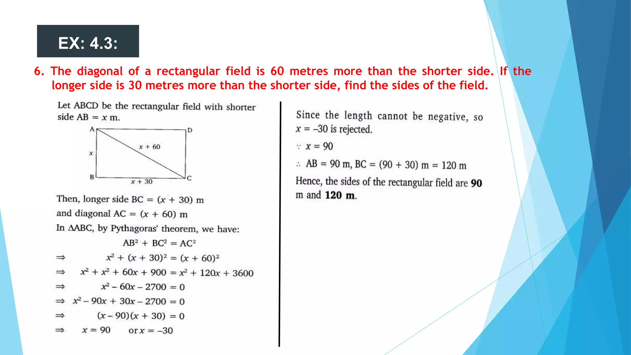 Quadratic equations class 10 | PPTX