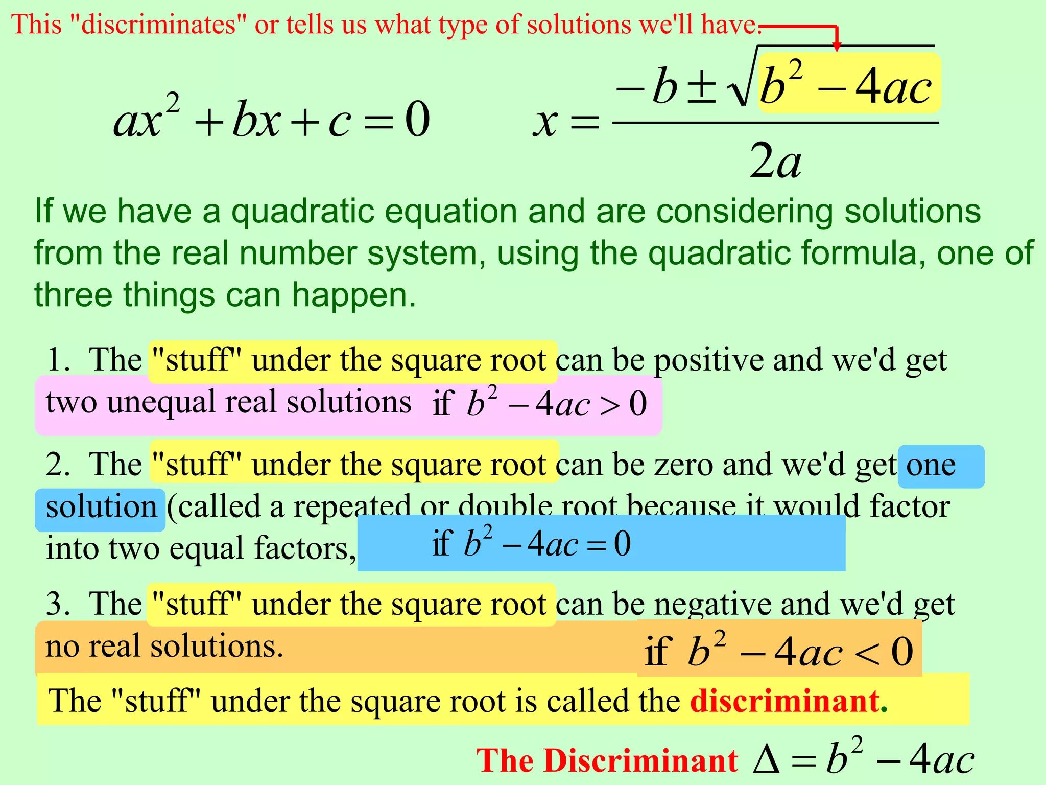 Quadratic Equations.ppt