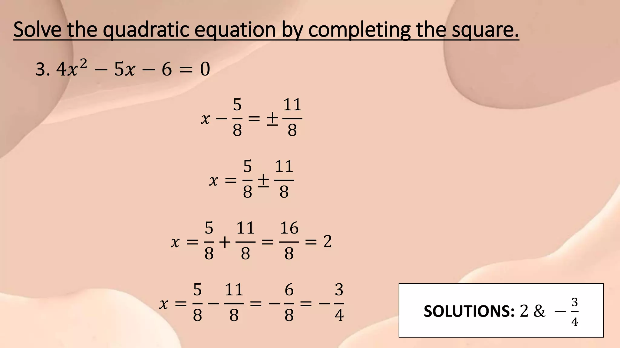 Quadratic Equations in One Variables.pptx