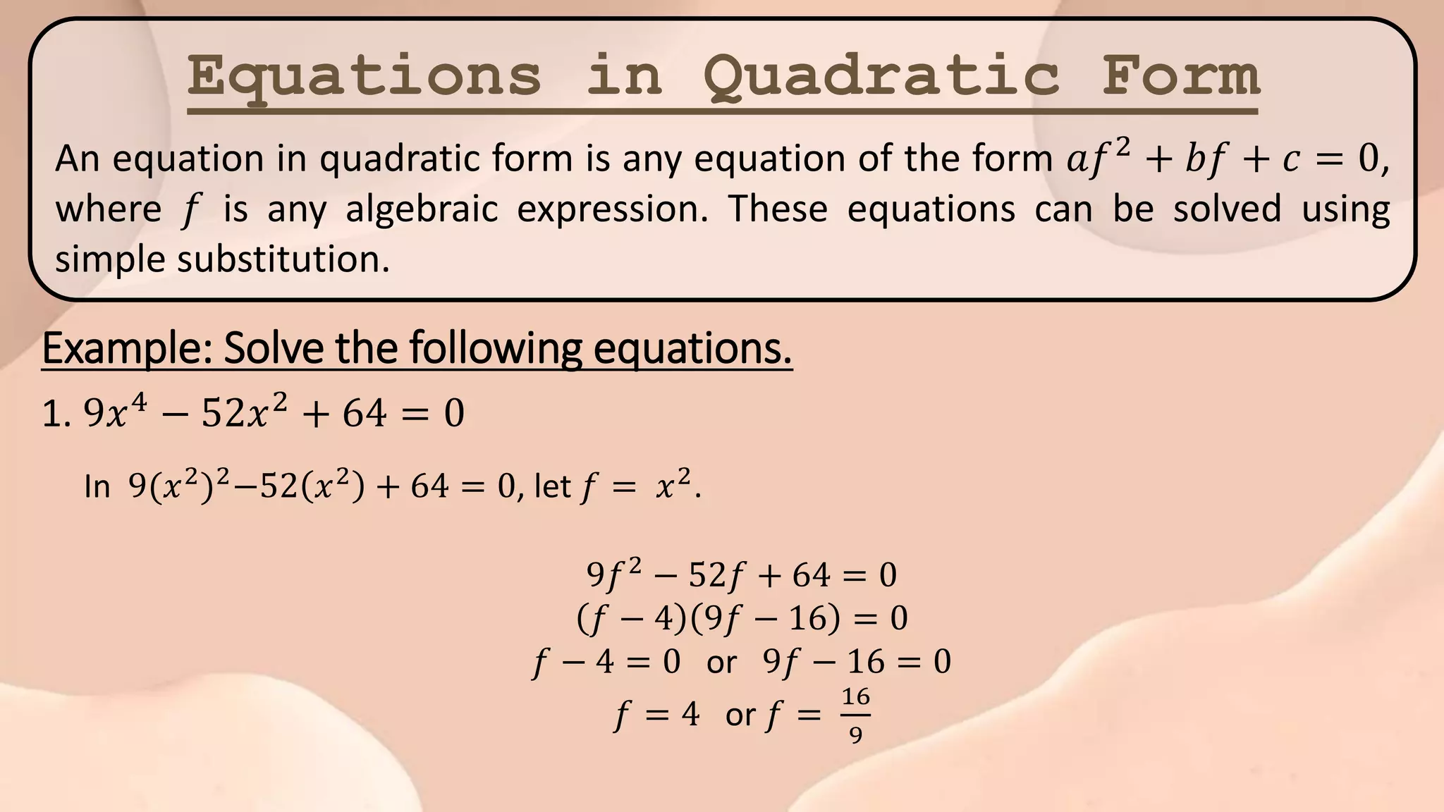 Quadratic Equations in One Variables.pptx