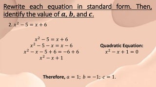 Quadratic Equations in One Variables.pptx