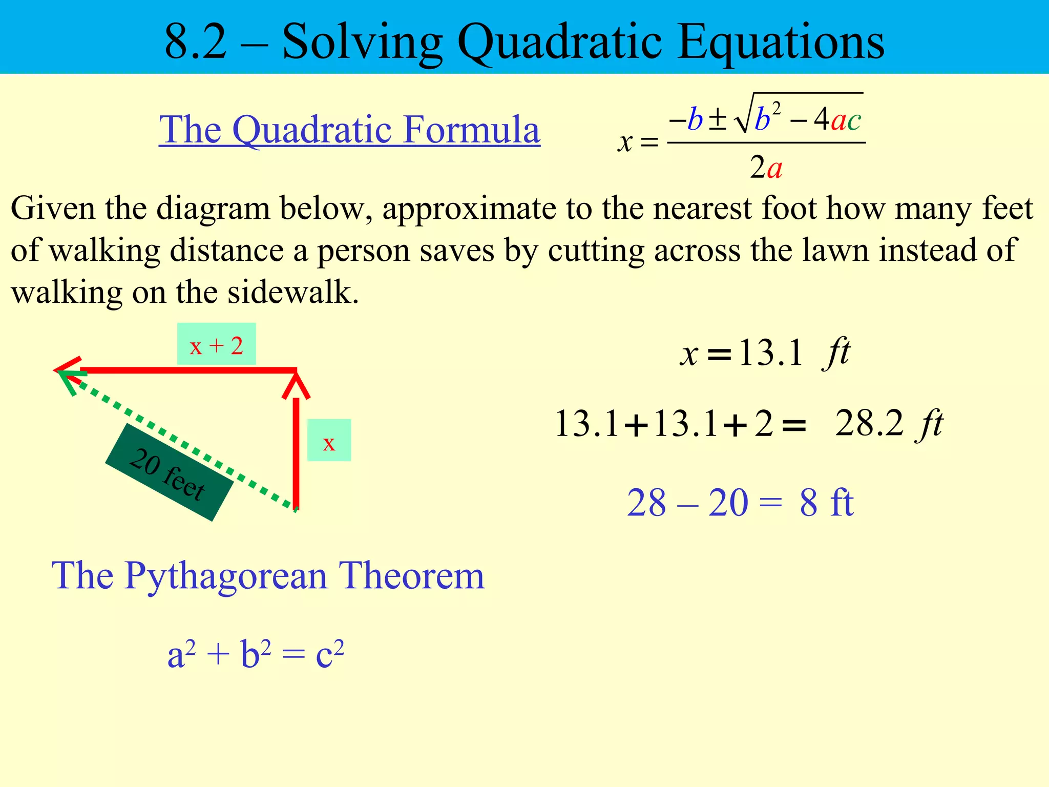 Quadratic equations ppt | PPT