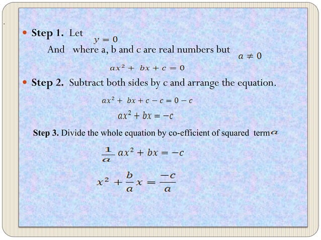 Quadratic formula | PDF | Physics | Science