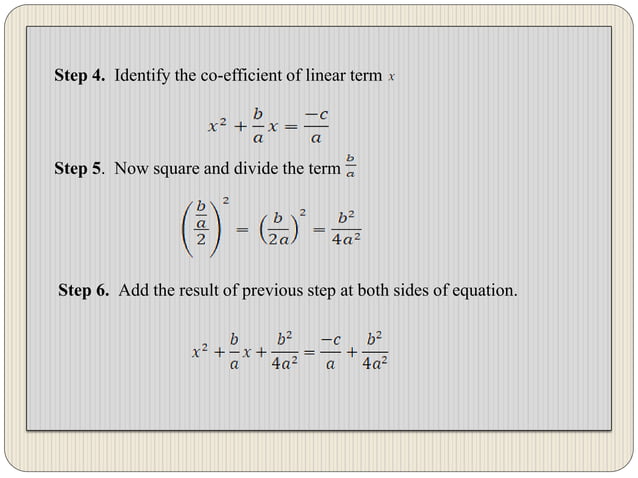 Quadratic formula | PDF | Physics | Science