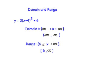 Quadratic Function Graphs2 | PPT