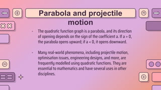 quadratic functions powerpoint for eleven graders | PPTX
