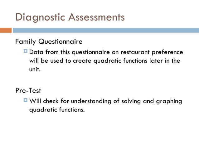 Quadratic Functions Power Point Ppt