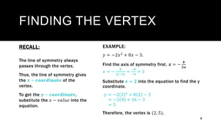 Quadratic Graphs Part 2.pptx