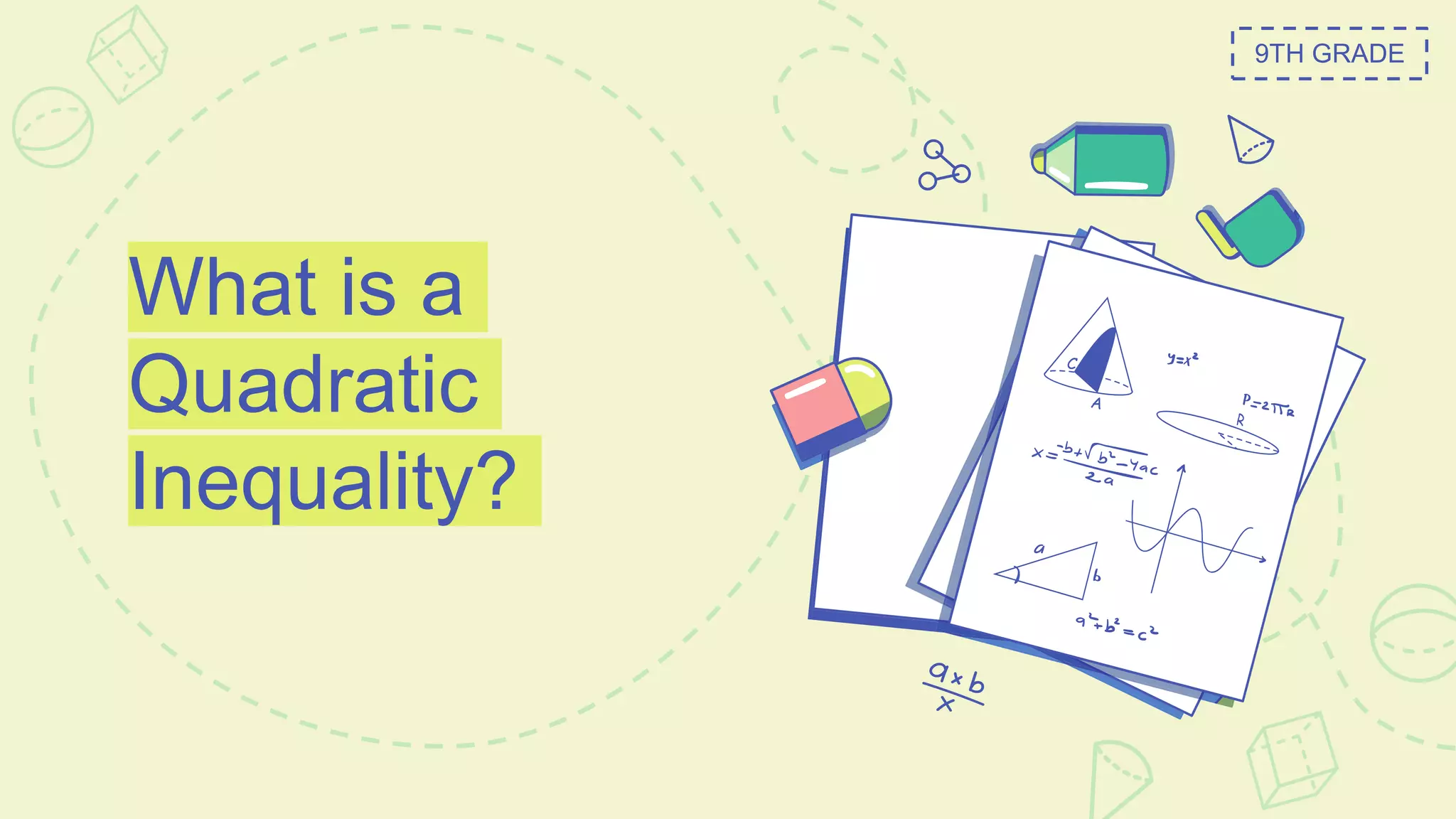Quadratic Inequalities | PPTX