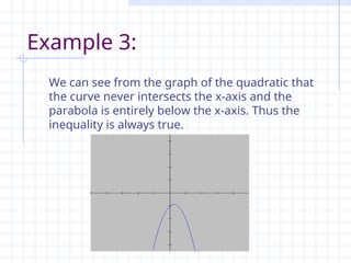 Quadratic_Inequalities--------------------- | PPT
