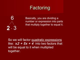 Quadratics | PPT