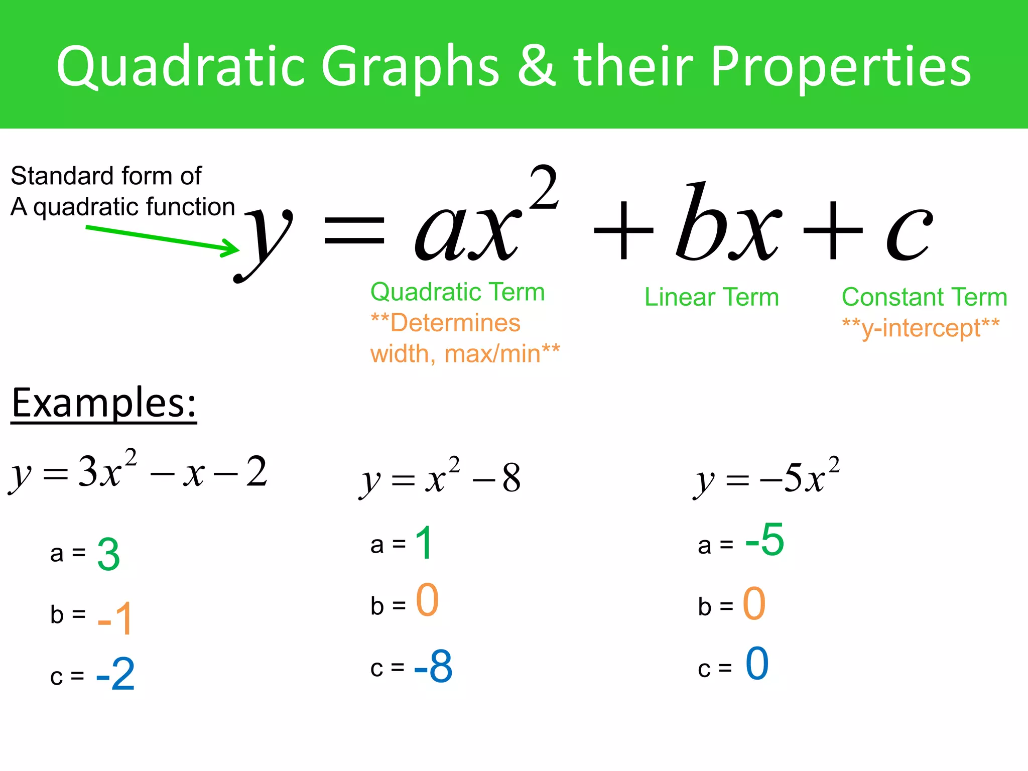 Quadratics10 1 | PPTX